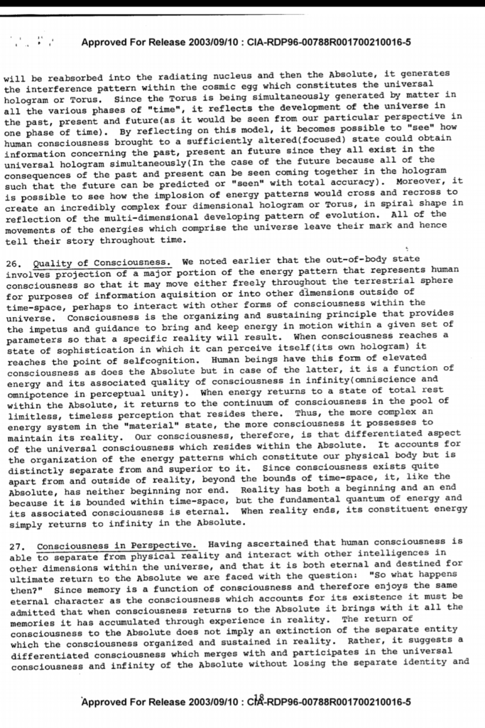 Official CIA Documentation on Remote Viewing | DavidShurter.com