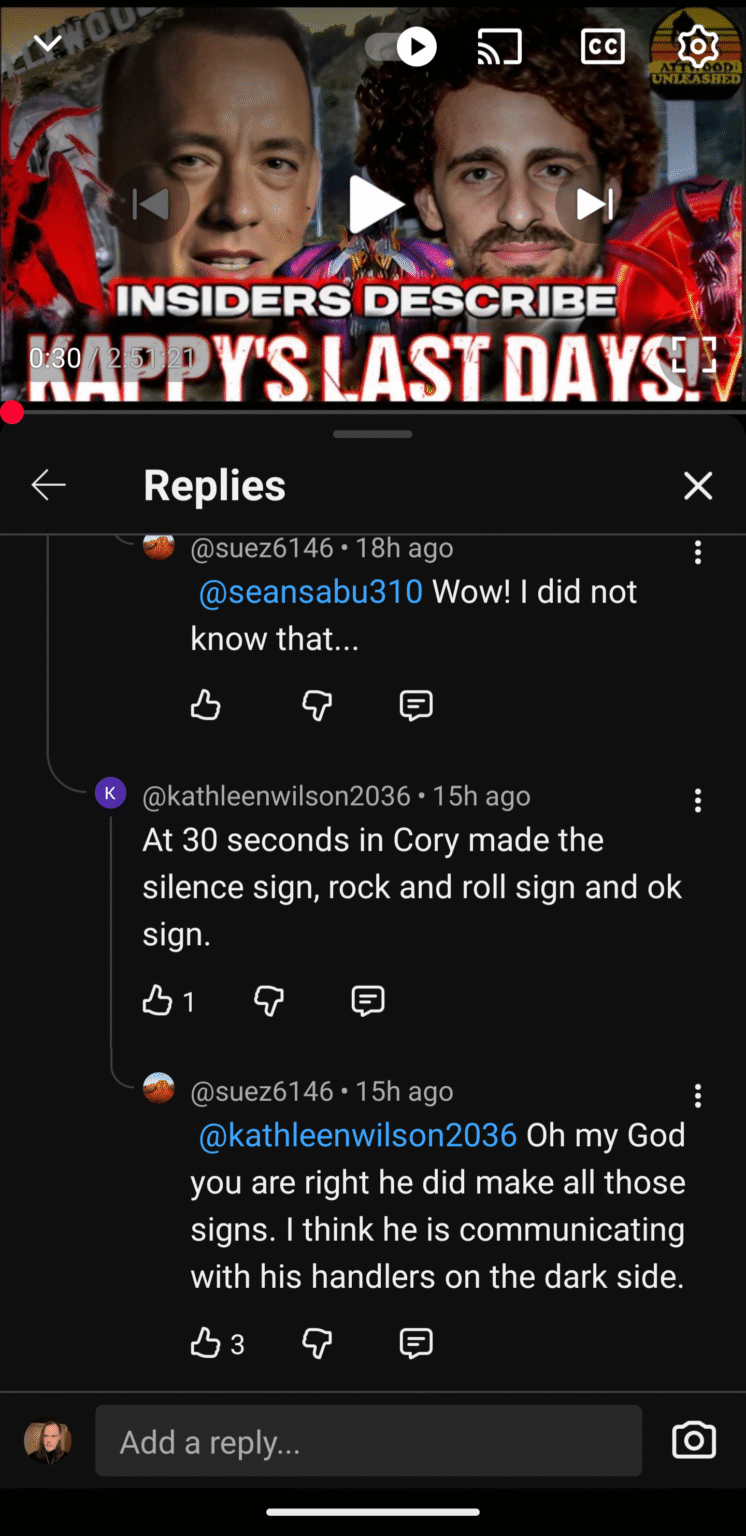 So I Guess Cory Daniel aka The Phoenix Enigma Believes Having His ...